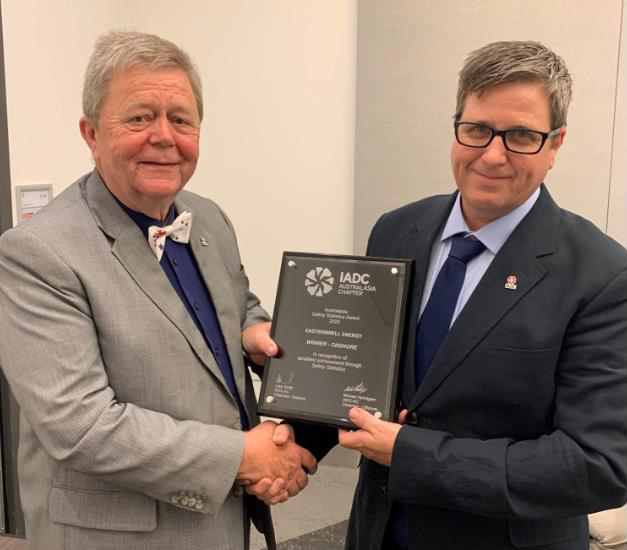 IADC Australasia Chapter Presents Safety Awards - IADC.org
