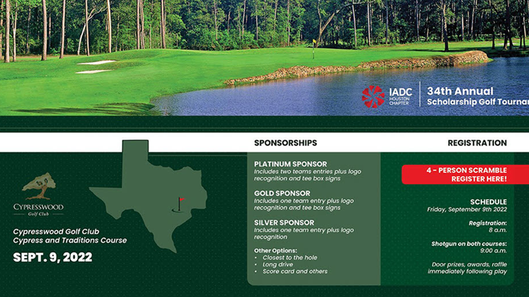 Chapter Golf Tournaments Offer Networking and Support Charities - IADC.org