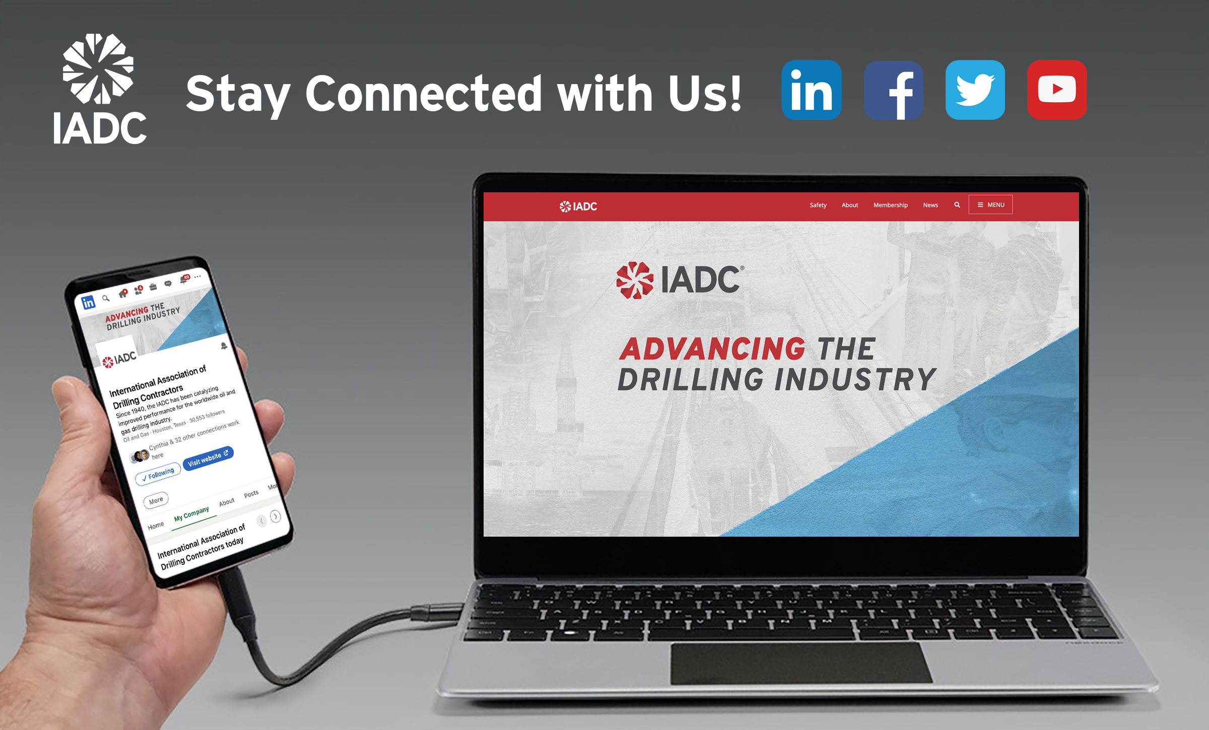 Stay Connected with Us! - IADC.org