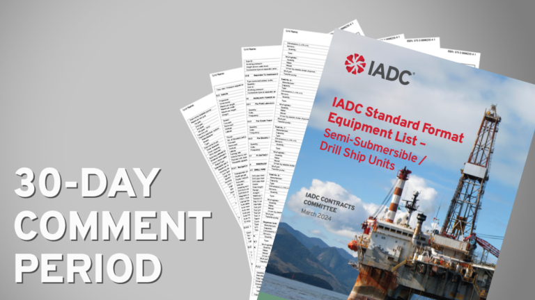 Standard Format Equipment List for Floating Units: Open for Comments ...