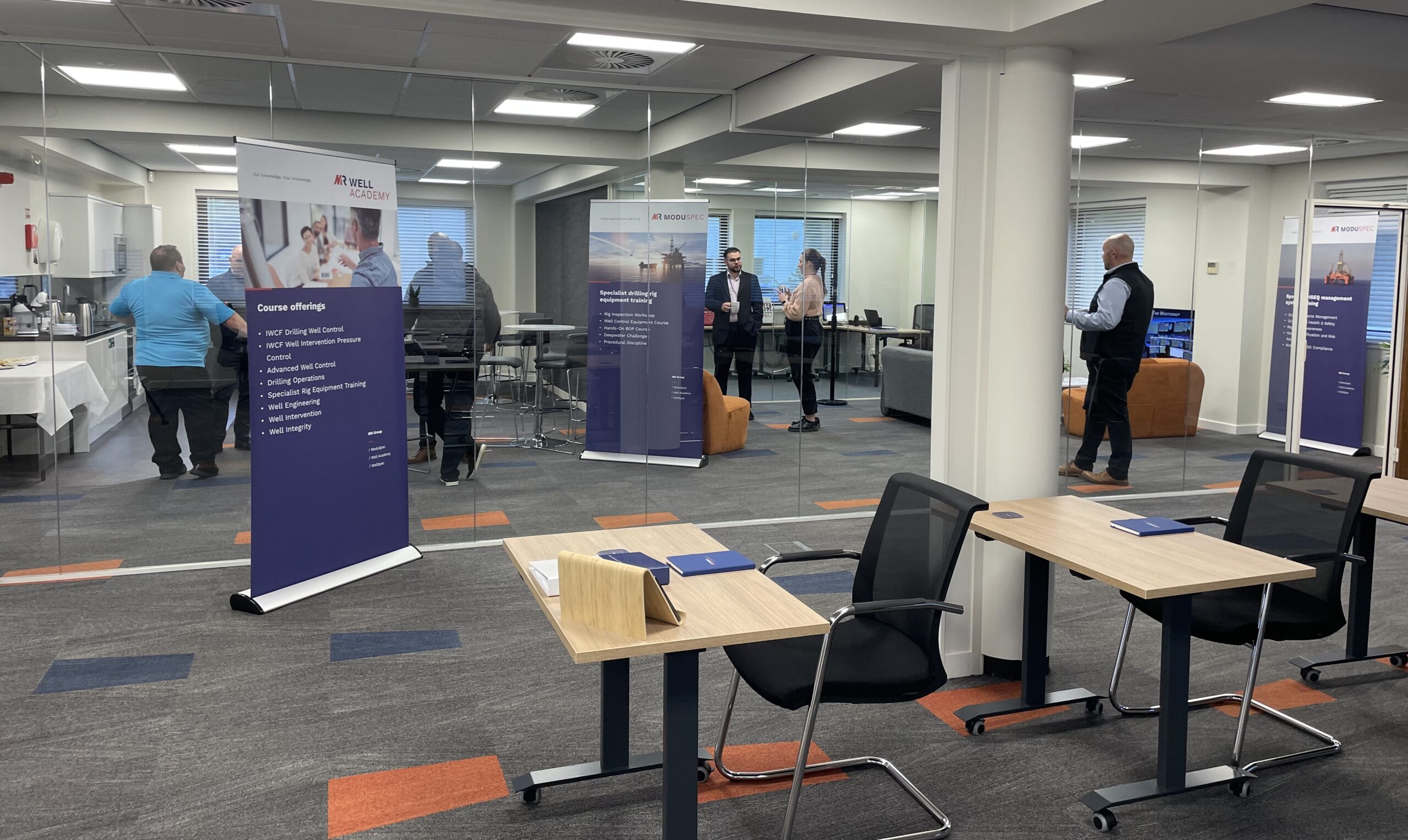 North Sea Chapter Attends Opening of New Training Facility by ModuSpec ...