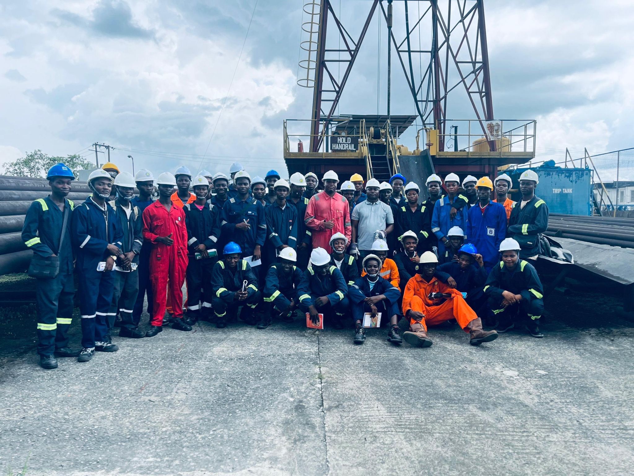 Petroleum Training Institute Student Chapter Tours Rig & Flow Station ...