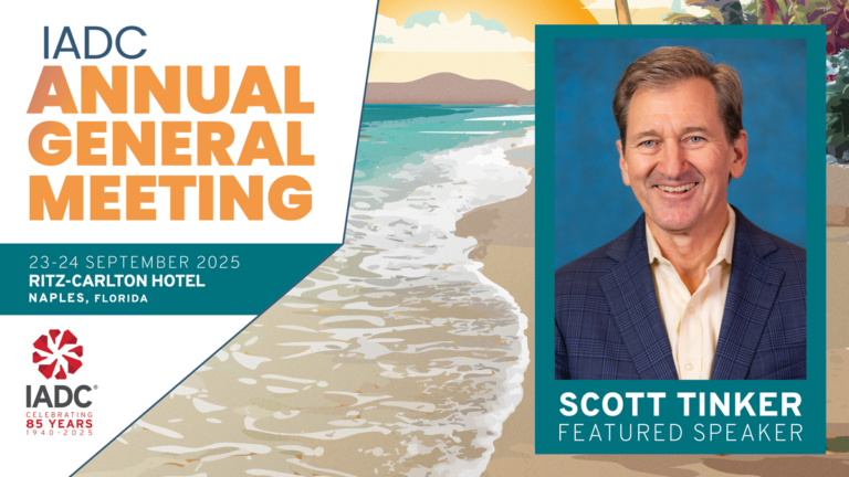 Scott Tinker to Speak at IADC's 2025 Annual General Meeting - IADC.org